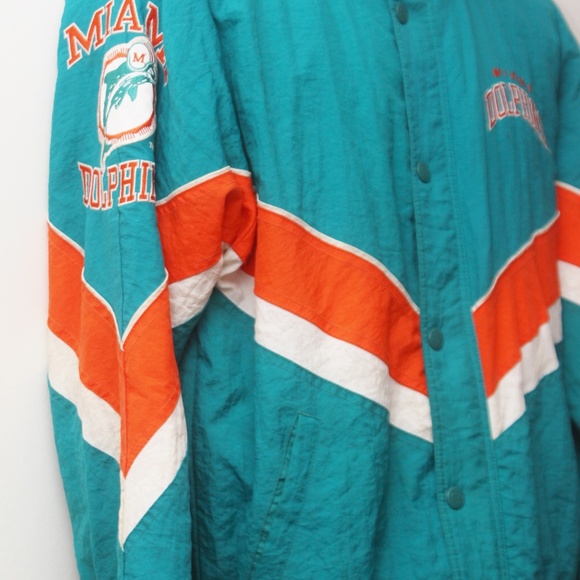 STARTER | Jackets & Coats | 9s Vintage Starter Miami Dolphins Youth ...